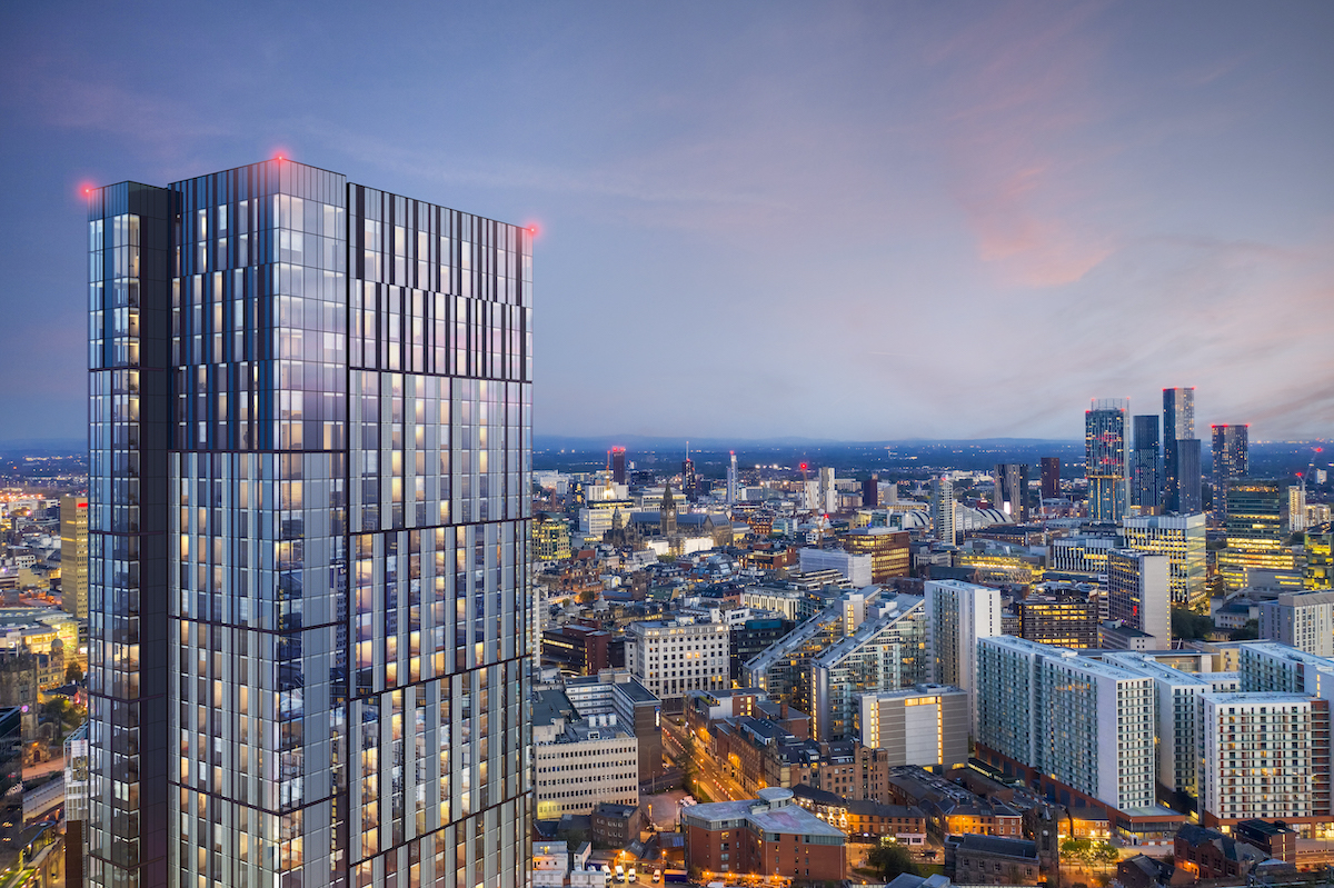 Cortland buys Manchester BTR tower from Renaker