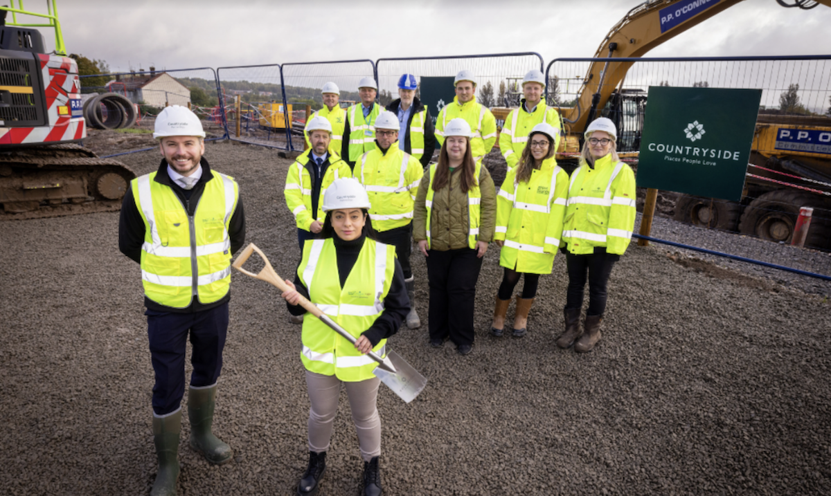 Countryside and partners celebrate breaking ground at Fitton Hill | BTR ...