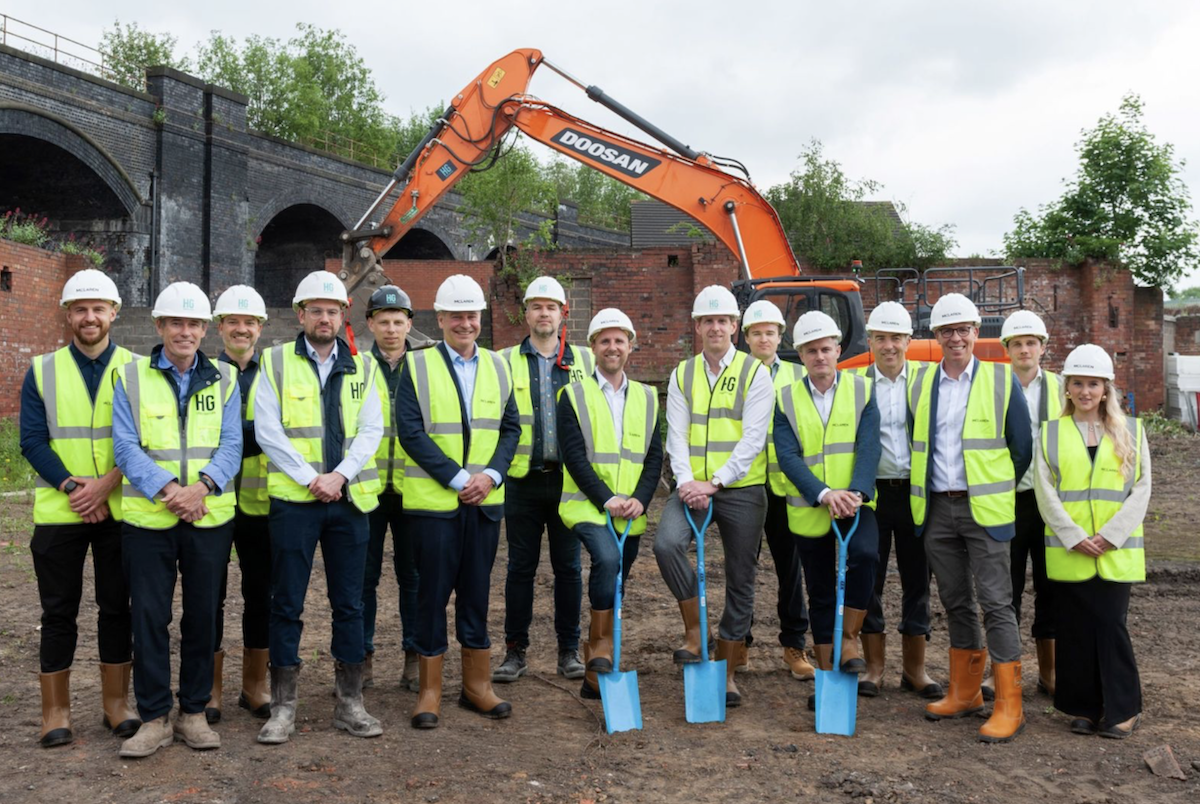HG Construction breaks ground at BeckYard BTR