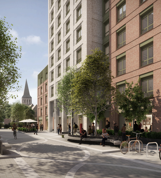 JRL and Halcyon submit St Nicholas House co-living plans