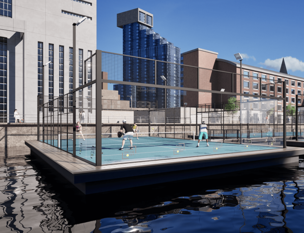 Peel Waters to build UK’s first floating padel tennis…